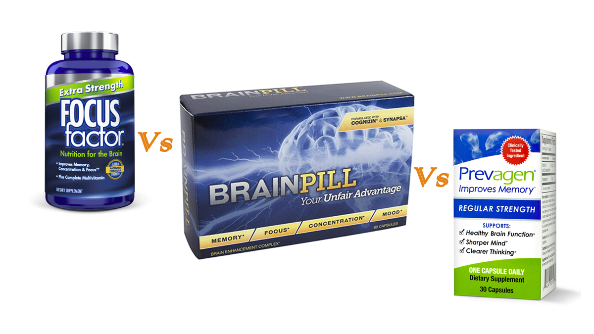 Brain Pill vs focus factor vs Prevagen: How to aid brain force?